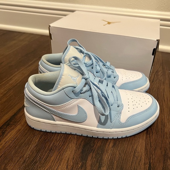 Nike | Shoes | Womens Air Jordan Low Ice Blue | Poshmark